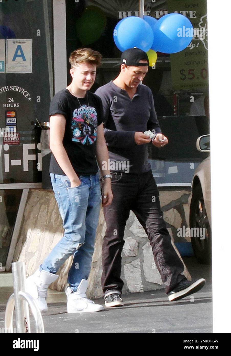 EXCLUSIVE!! Spandau Ballet star and actor Martin Kemp enjoys a family ...