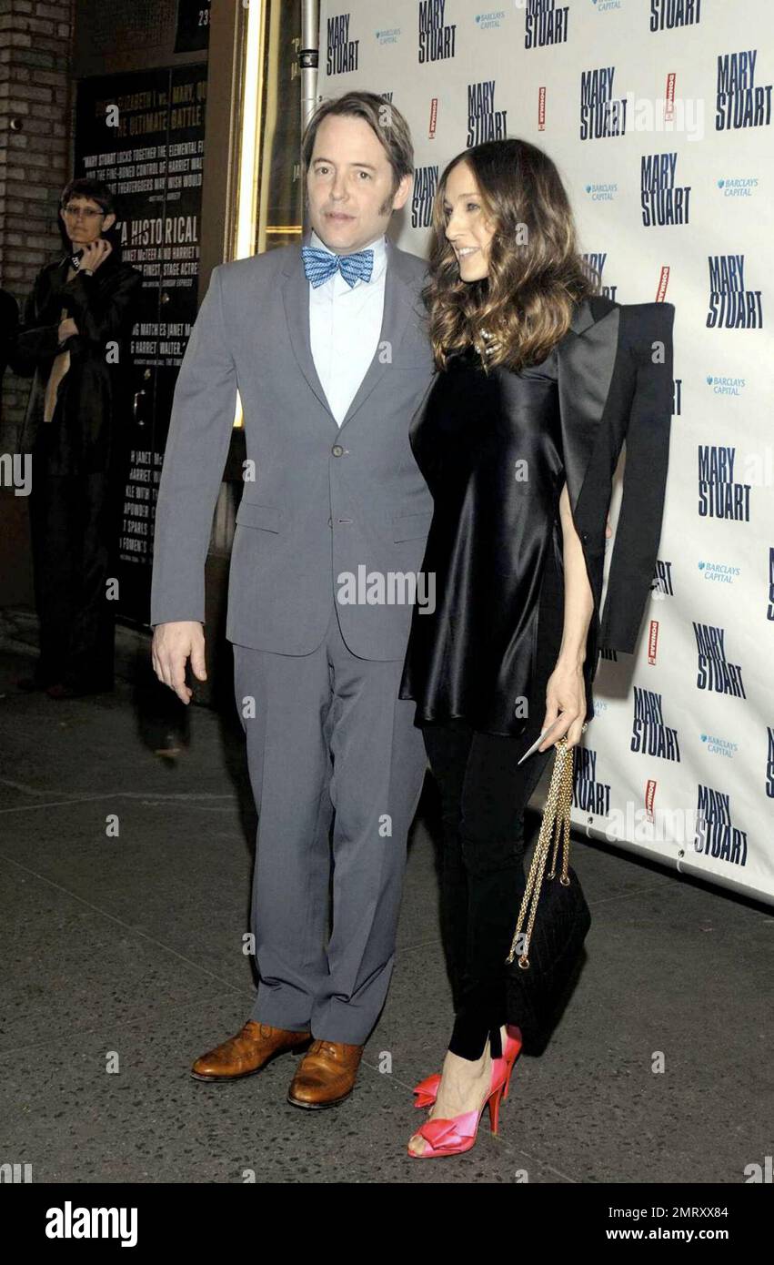 Sarah Jessica Parker and husband Matthew Broderick attend the opening ...