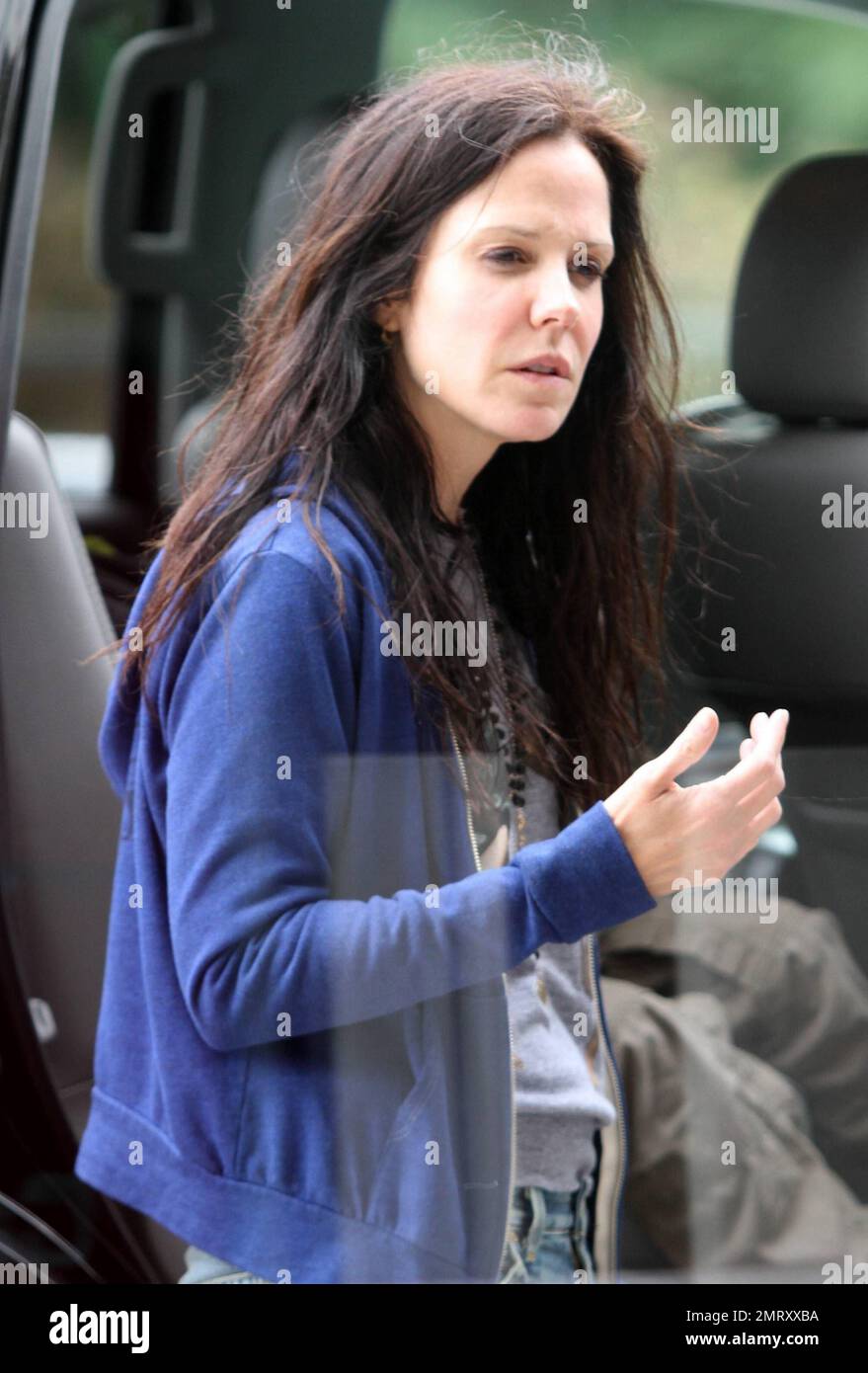 EXCLUSIVE!! Actress Mary-Louise Parker says her goodbyes to her ...