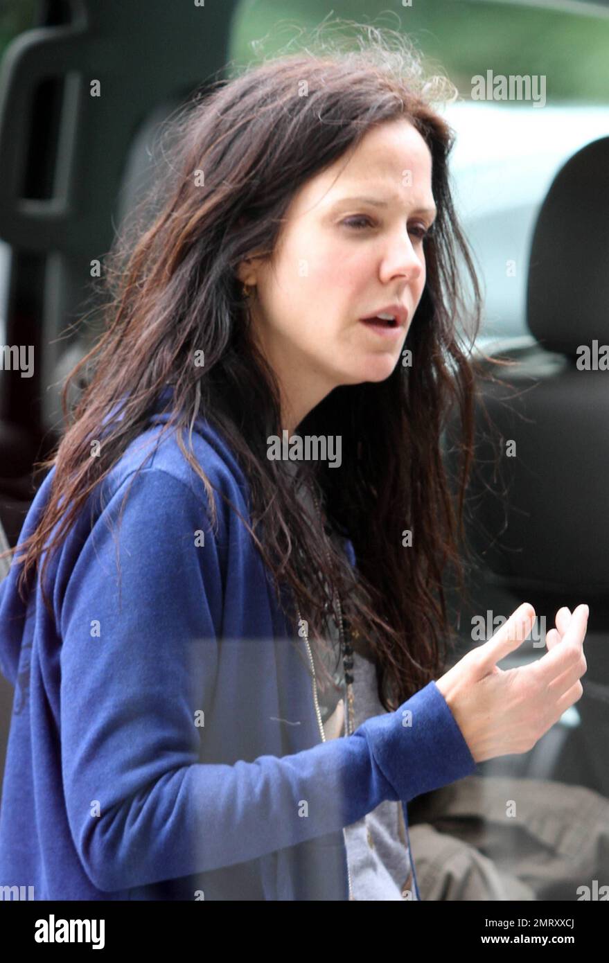 EXCLUSIVE!! Actress Mary-Louise Parker says her goodbyes to her ...