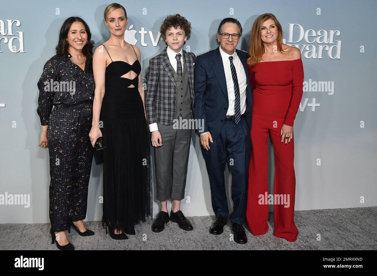 Jeni Mulein, from left, Taylor Schilling, Colin O'Brien, Jason Katims ...