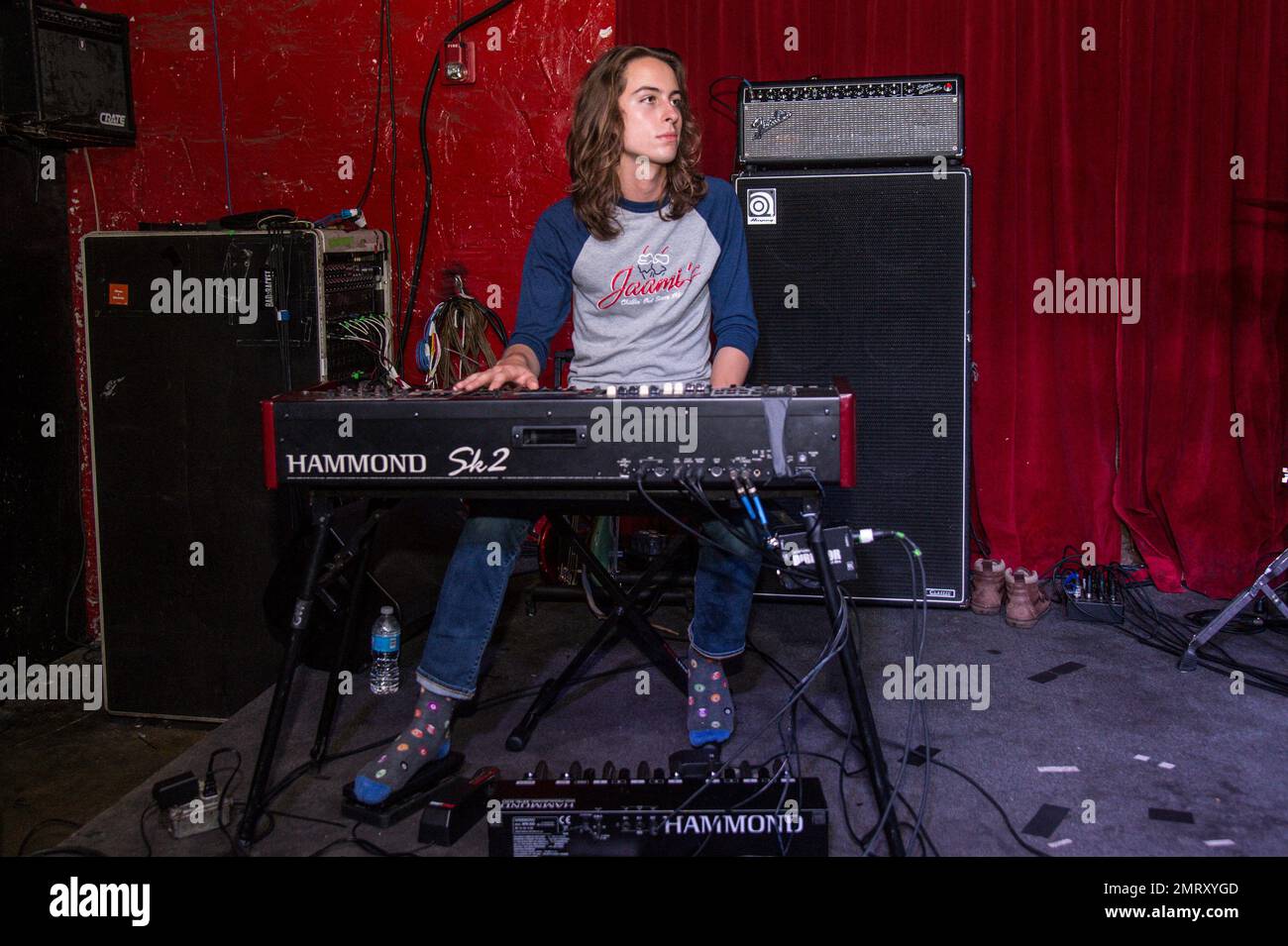 Sam Kiszka of Greta Van Fleet seen at The Grog Shop on Friday, Aug. 18 ...