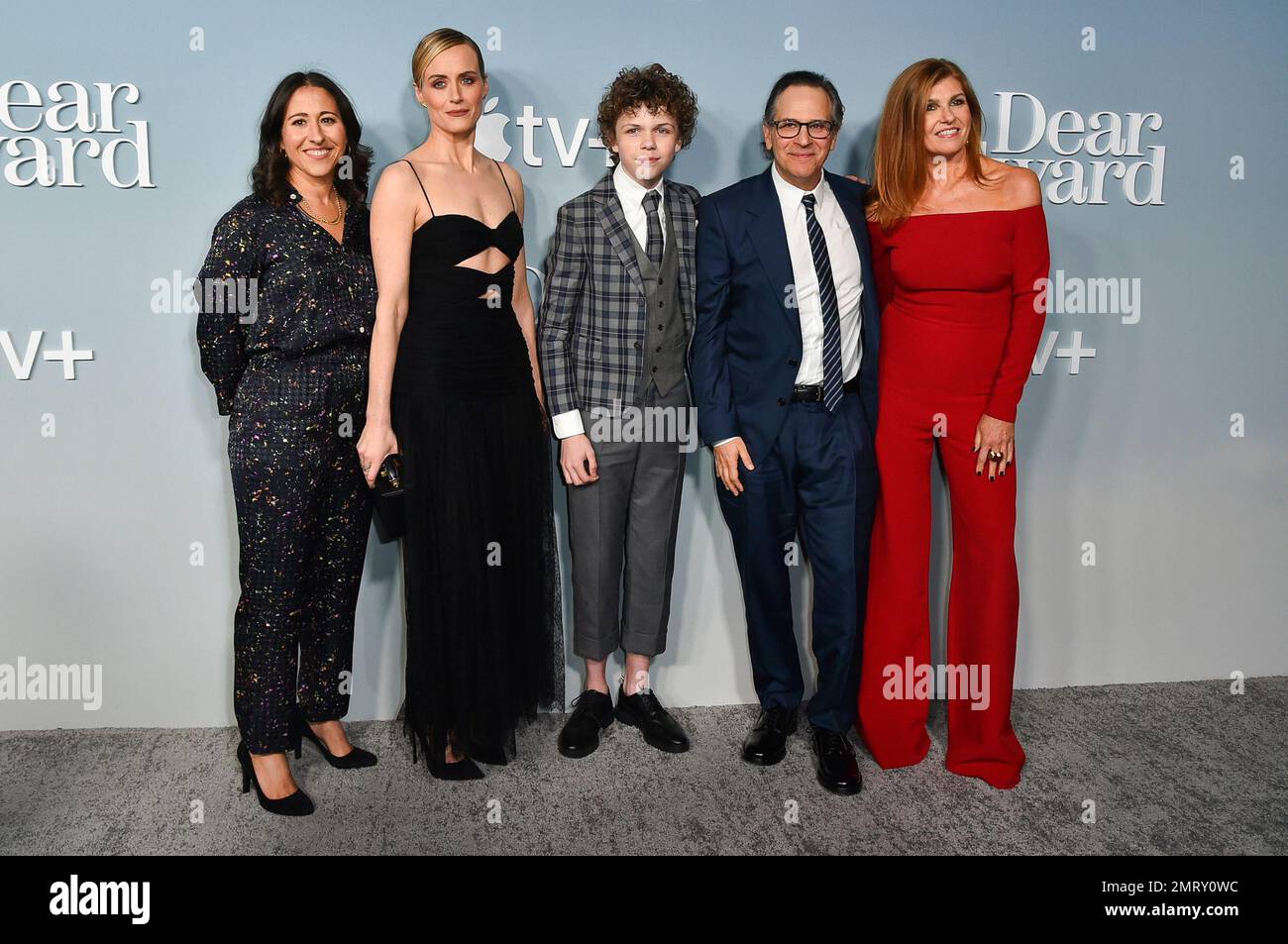 Jeni Mulein, from left, Taylor Schilling, Colin O'Brien, Jason Katims ...