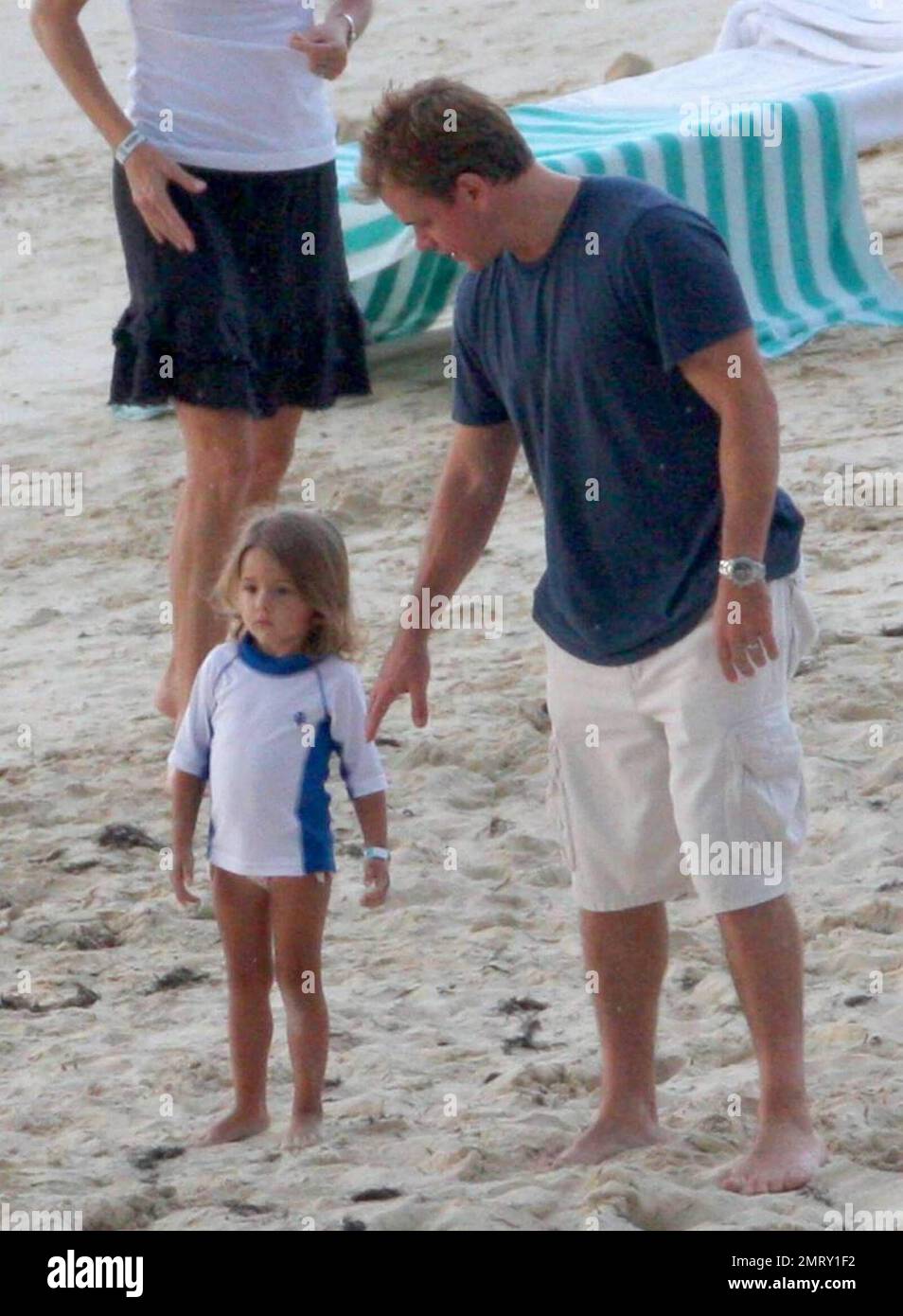 Exclusive!! Actor Matt Damon takes his family on vacation for ...