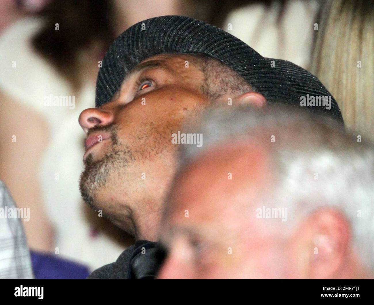EXCLUSIVE!! A gaunt looking Luke Goss attends twin brother Matt Goss ...