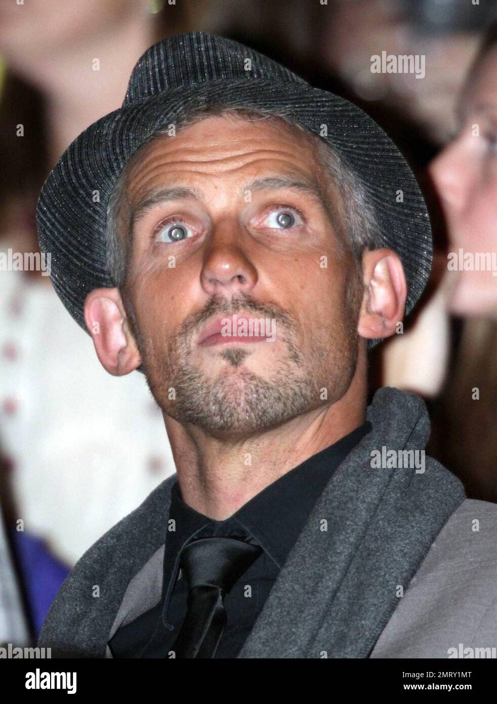 EXCLUSIVE!! A gaunt looking Luke Goss attends twin brother Matt Goss ...