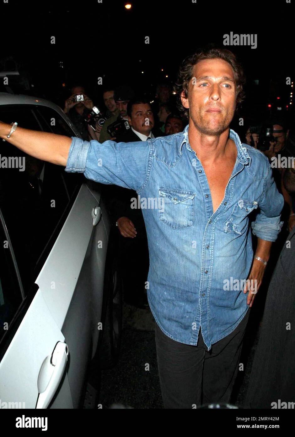 Matthew McConaughey and Camila Alves attend a red-carpet event at ...