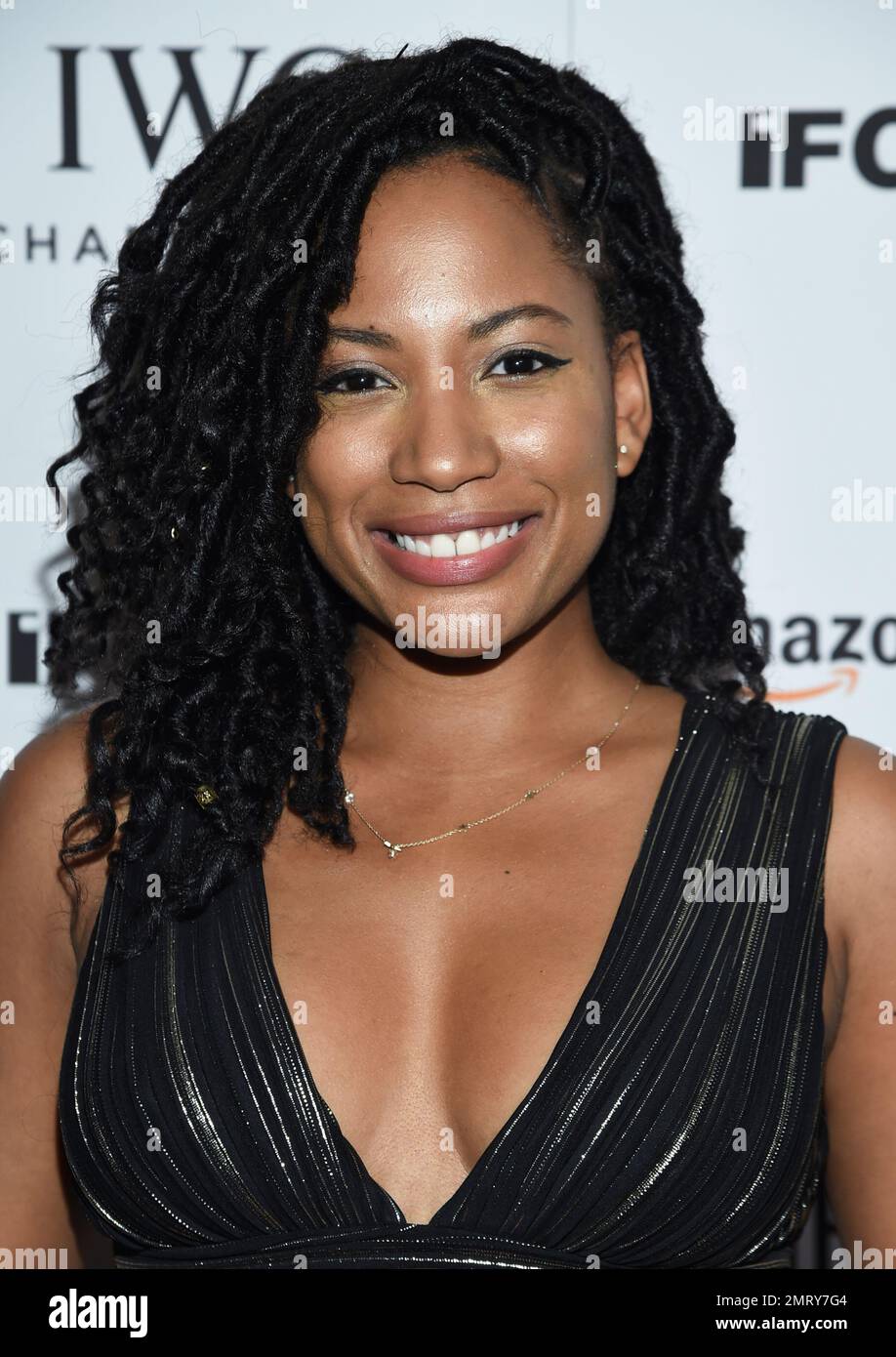 Actress Natalie Paul attends the premiere of Amazon Studios' and IFC Films', "Crown Heights", at ...