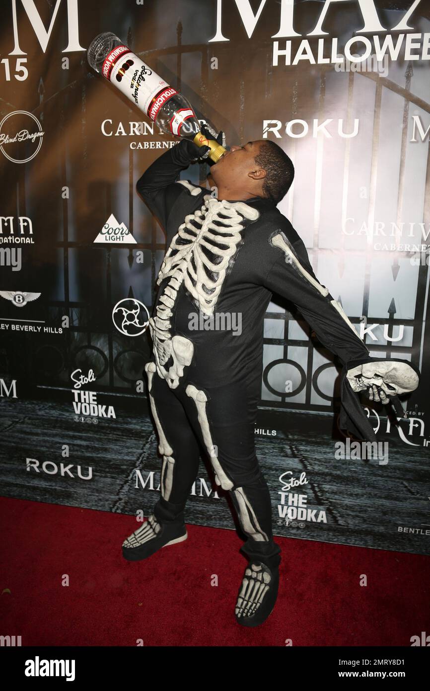 Kyle Massey at the Official 2015 Maxim Halloween Party held inside a ...