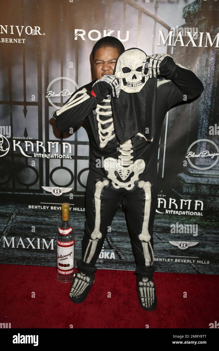 Kyle Massey at the Official 2015 Maxim Halloween Party held inside a ...