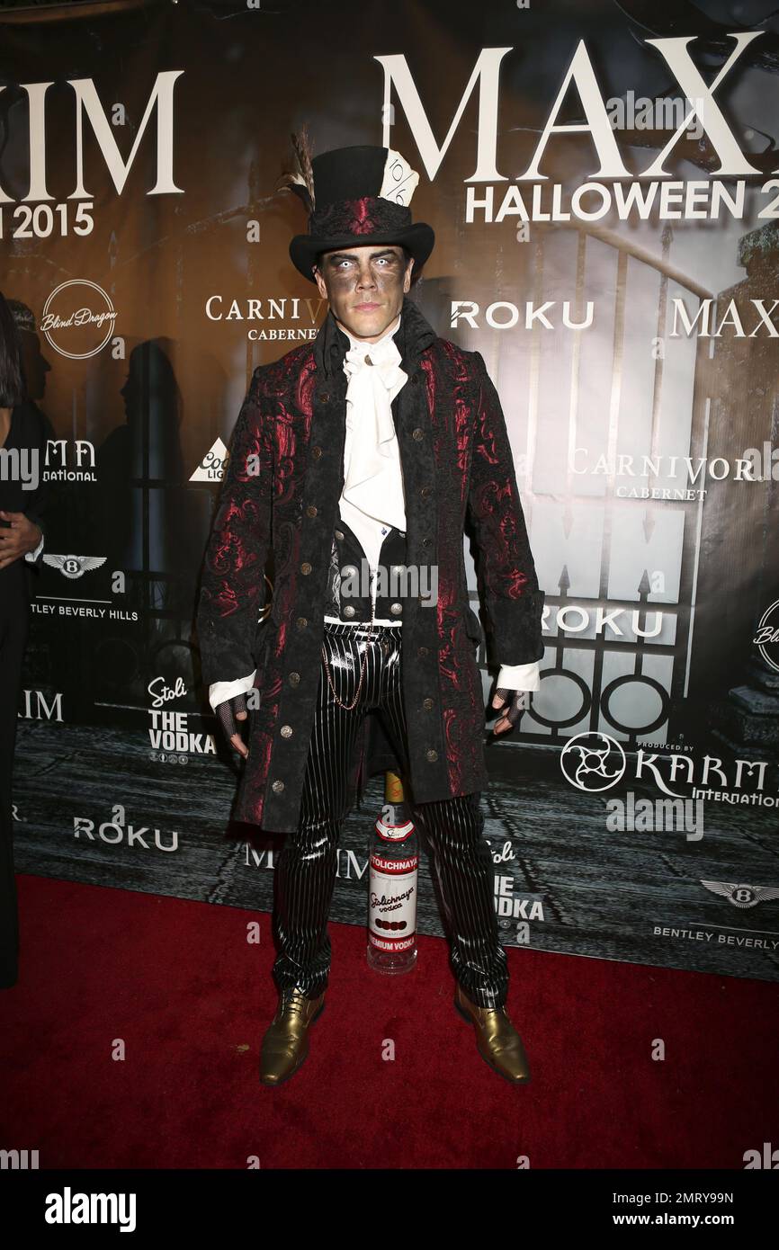 Tom Sandoval at the Official 2015 Maxim Halloween Party held inside a ...