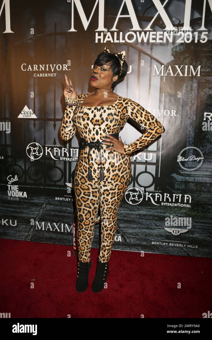 Guest at the Official 2015 Maxim Halloween Party held inside a private ...