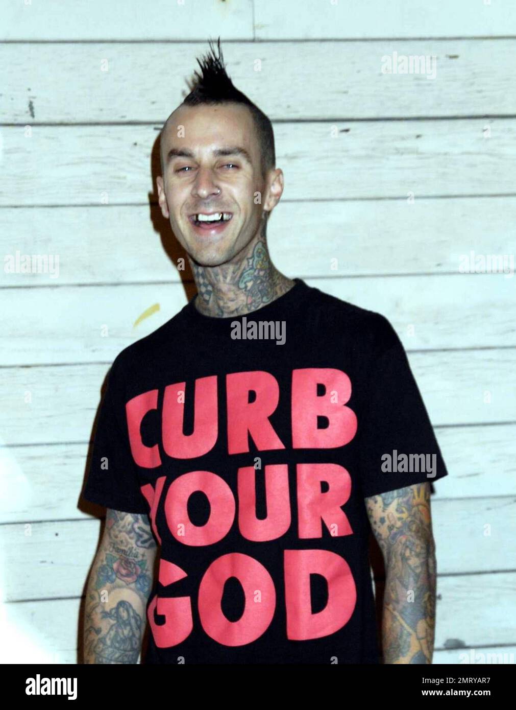 Travis Barker showed up and four minutes later, ex-wife Shanna Moakler ...