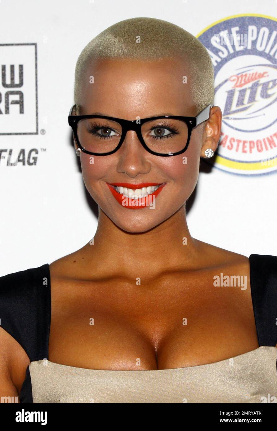 Model Amber Rose arrives at the 2011 Maxim Hot 100 party at Eden nightclub in Hollywood, CA. 5 ...