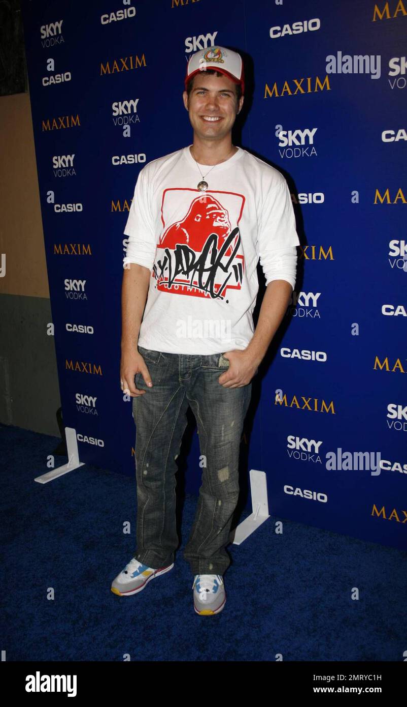 Drew Seeley at the Maxim Style Awards presented by Casio at the Avalon ...