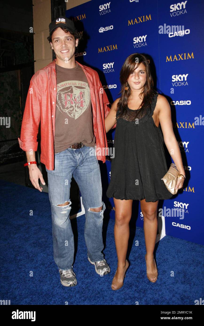 Elektra Avellan and Nick Mennel at the Maxim Style Awards presented by ...