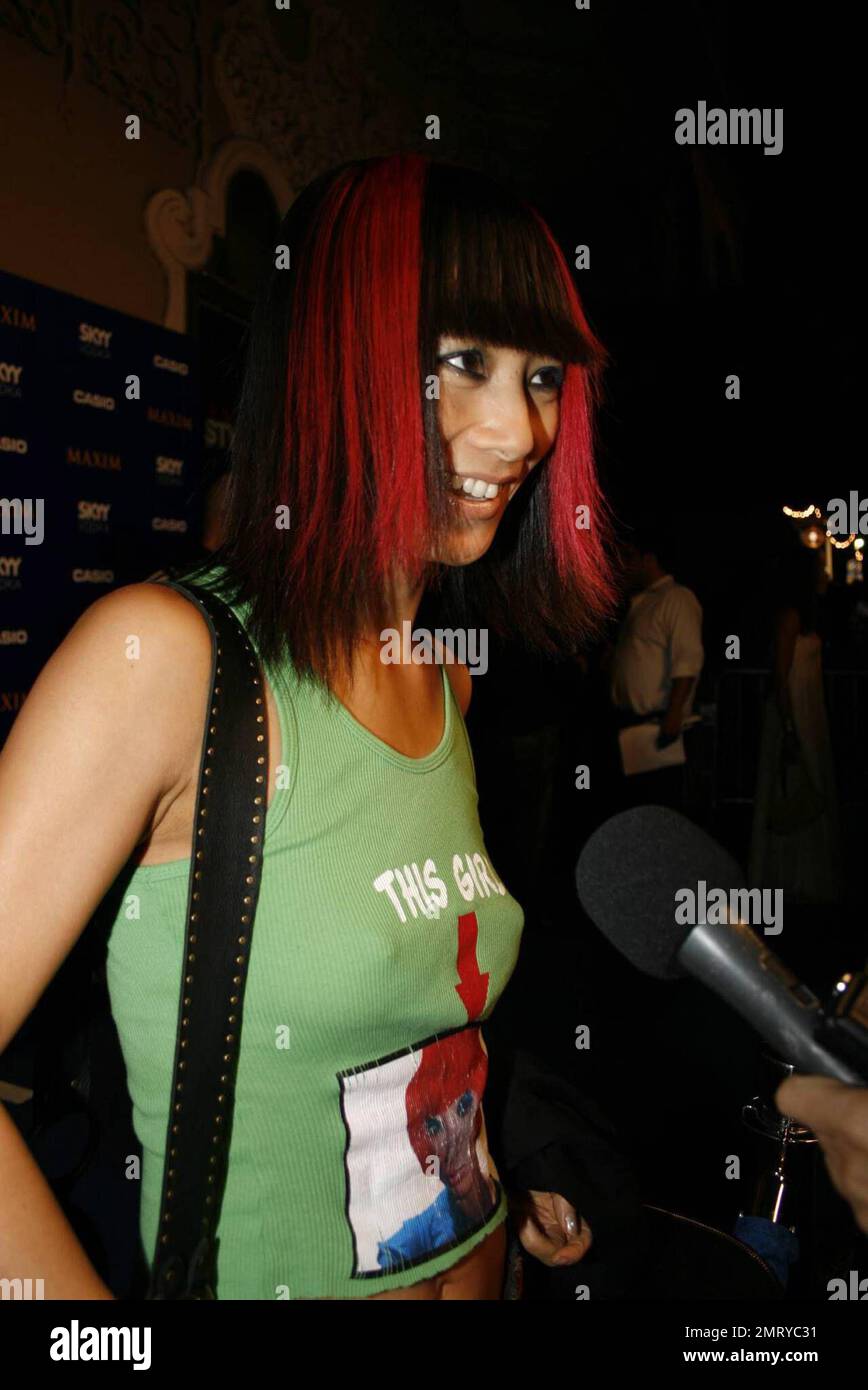 Bai Ling at the Maxim Style Awards presented by Casio at the Avalon in ...