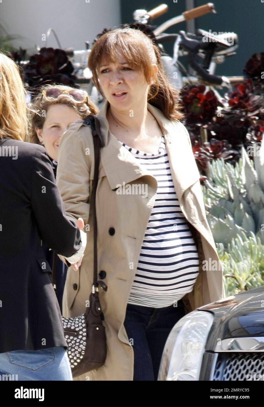 EXCLUSIVE!! A very pregnant Maya Rudolph leaves the "Chelsea Lately ...