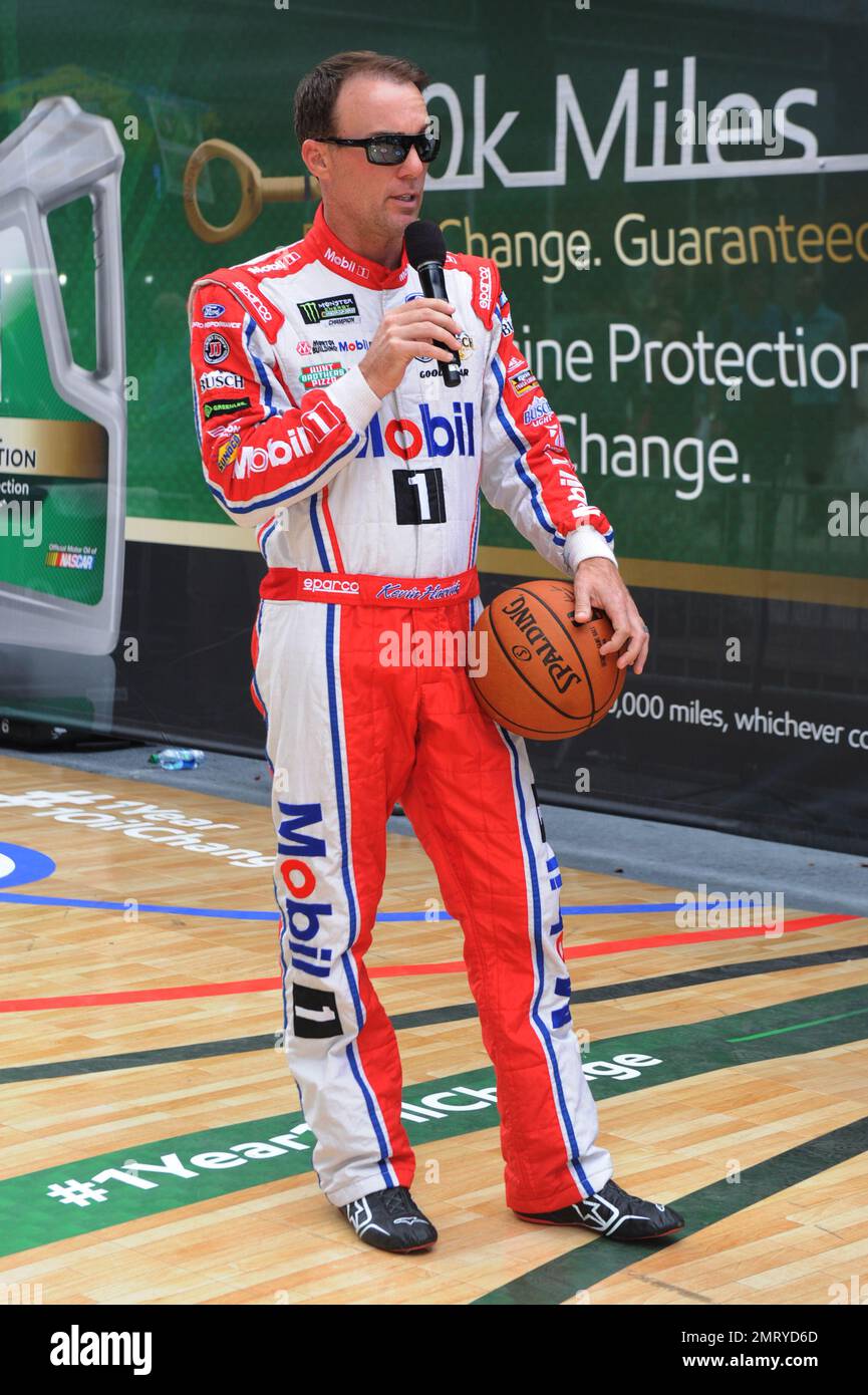 NASCAR's Kevin Harvick driver of the #4 car of Stewart-Haas Racing ...