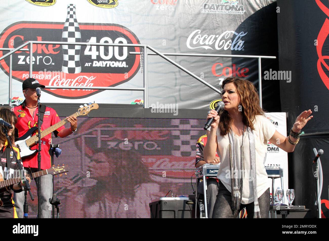 Country singer Martina McBride performs in concert prior to the start ...
