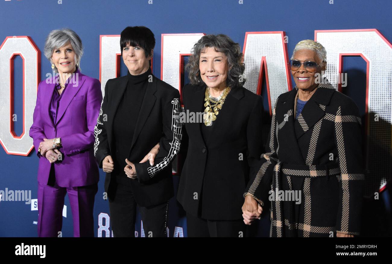 Los Angeles, California, USA 31st January 2023 (L-R) Actress Jane Fonda ...