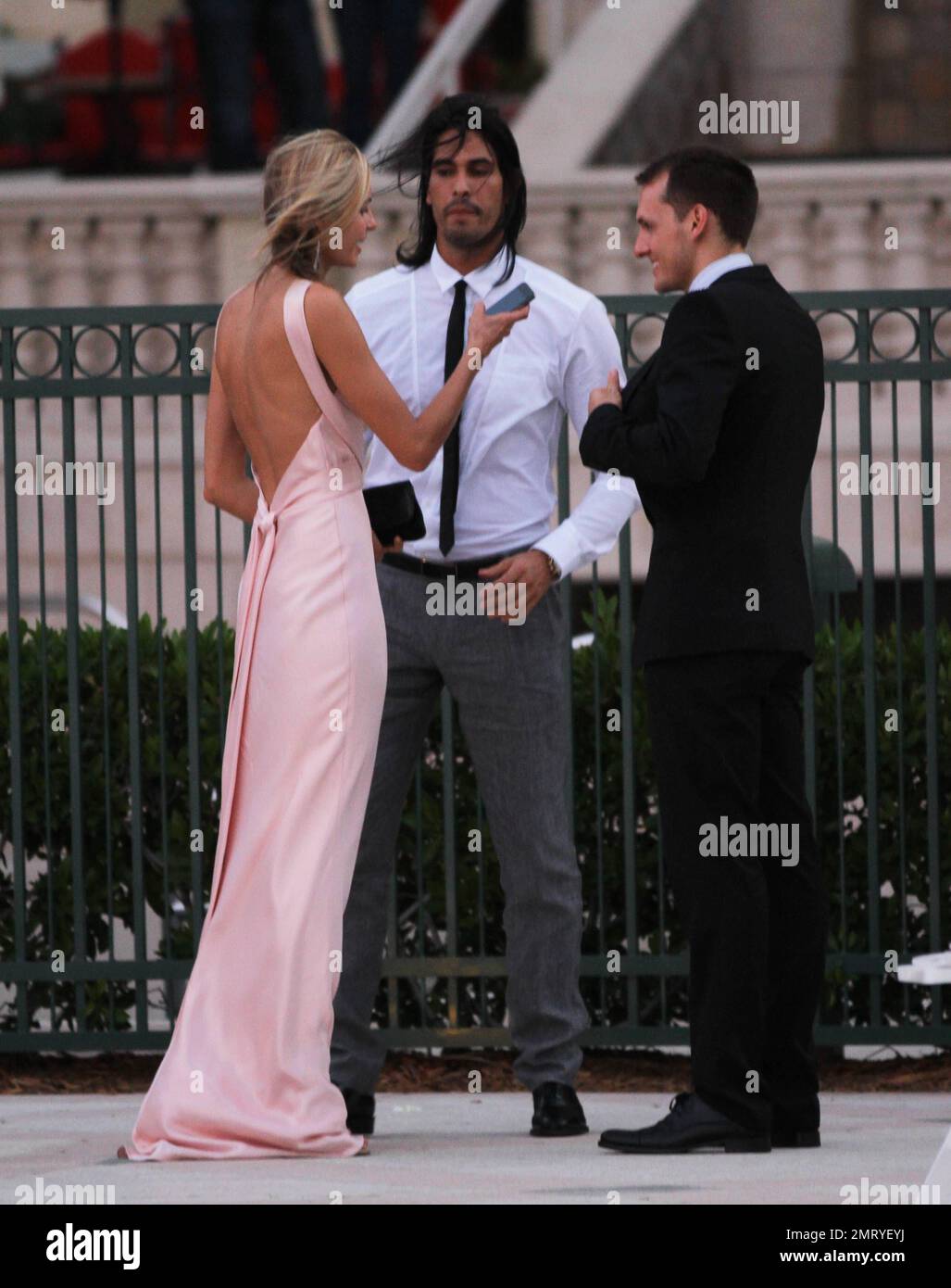 EXCLUSIVE!! Matthew McConaughey and his new bride Camila Alves attended ...