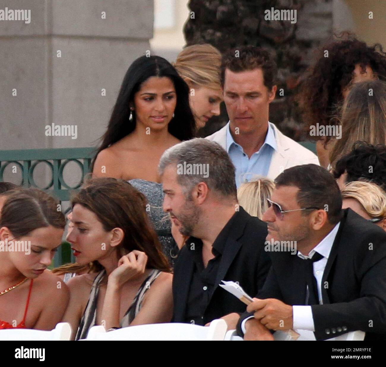 EXCLUSIVE!! Matthew McConaughey and his new bride Camila Alves attended ...