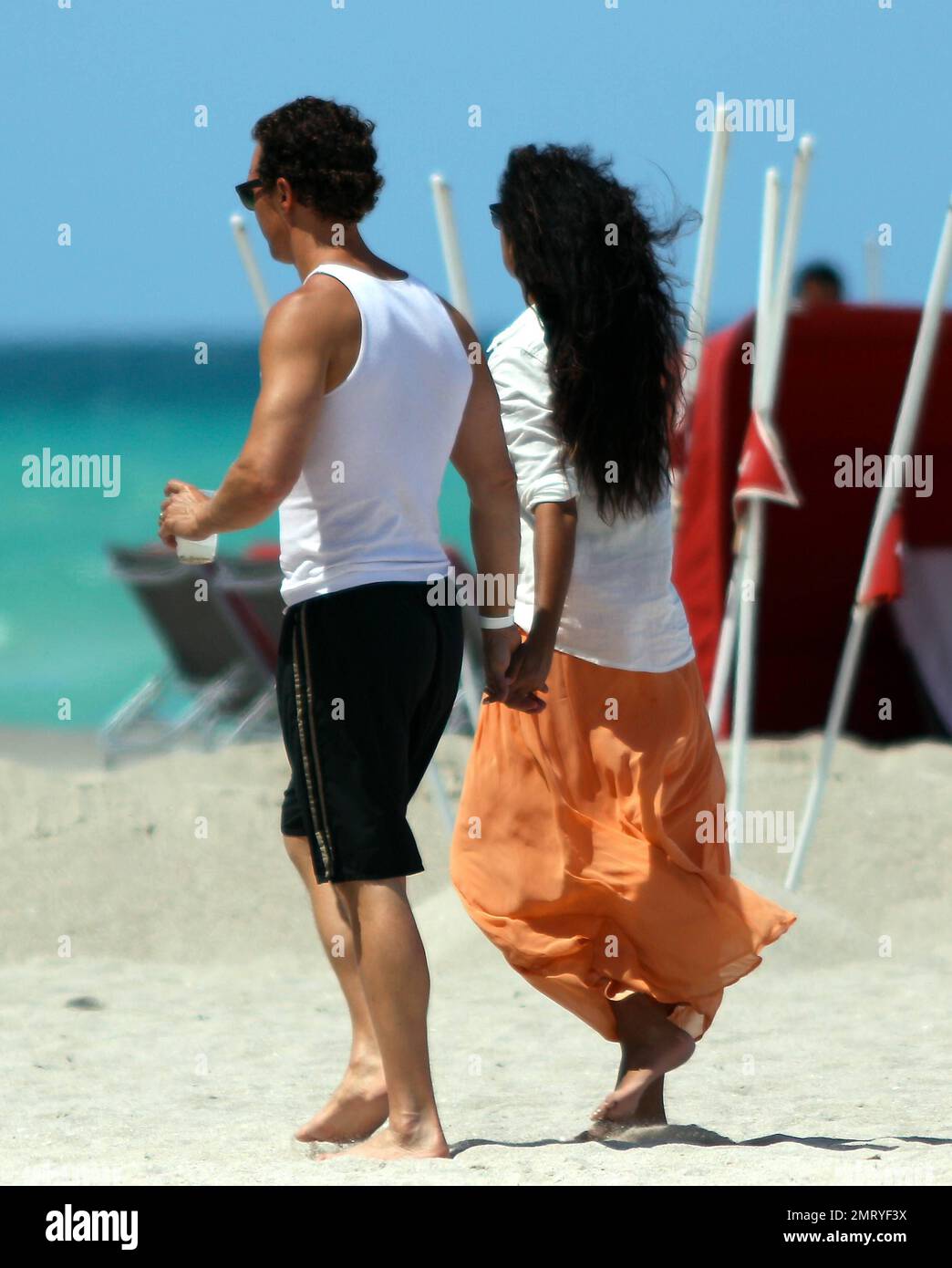 EXCLUSIVE!! Matthew McConaughey and his new bride Camila Alves attended ...