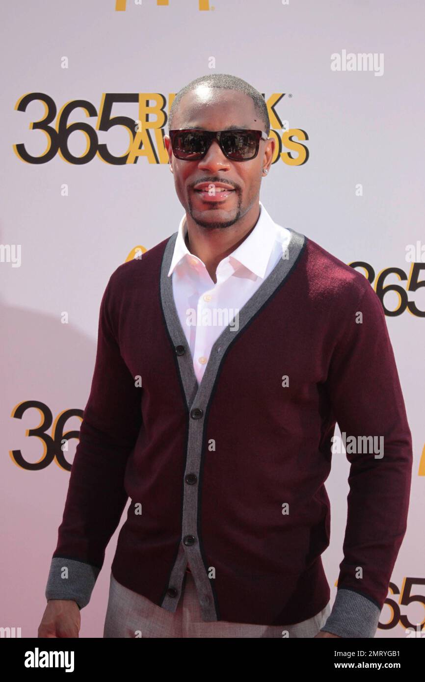 R&B singer Tank poses on the red carpet prior to the McDonald's 365 ...