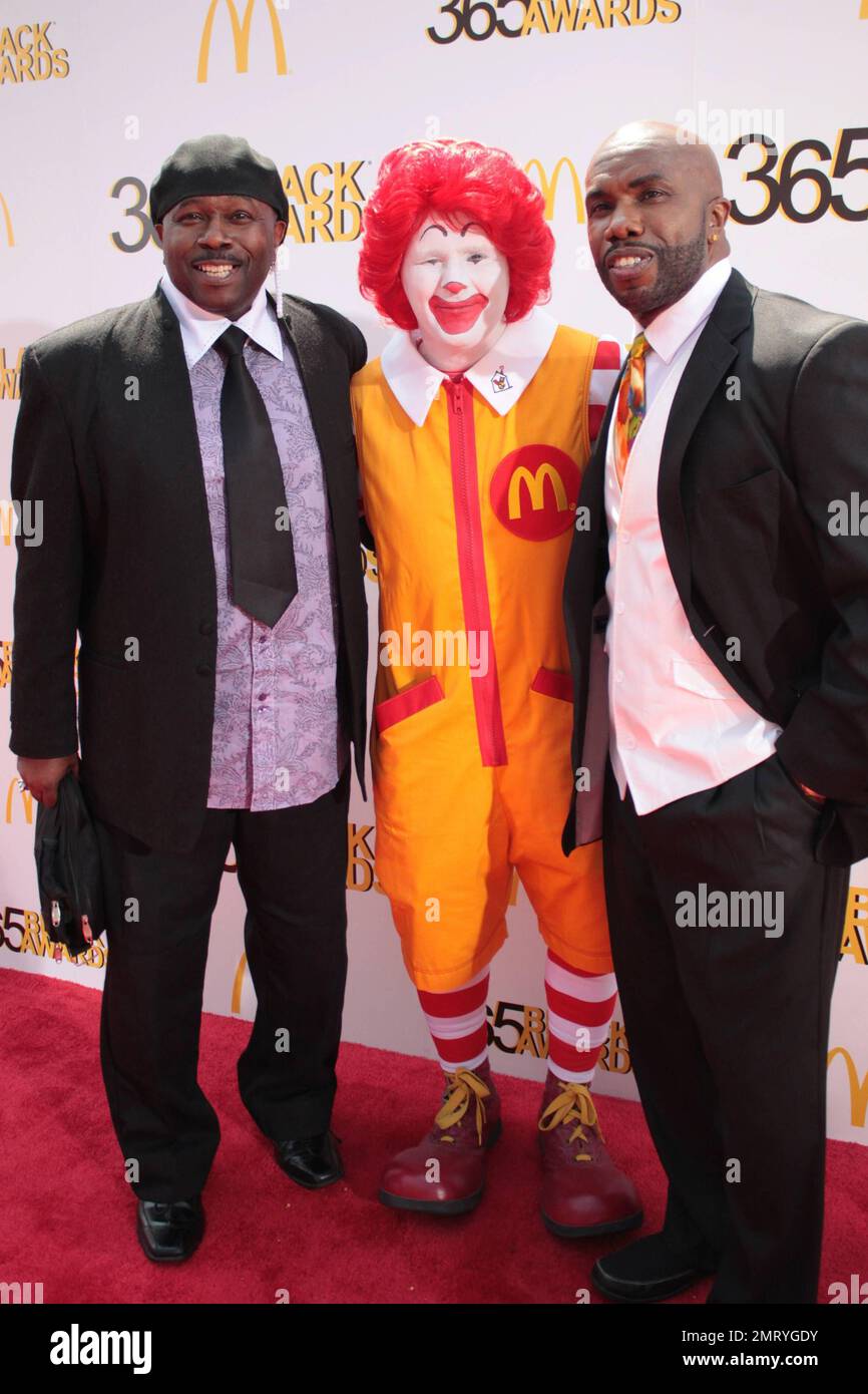 C Bowlegged Lou and Paul Anthony of the R&B Group Full Force pose with ...