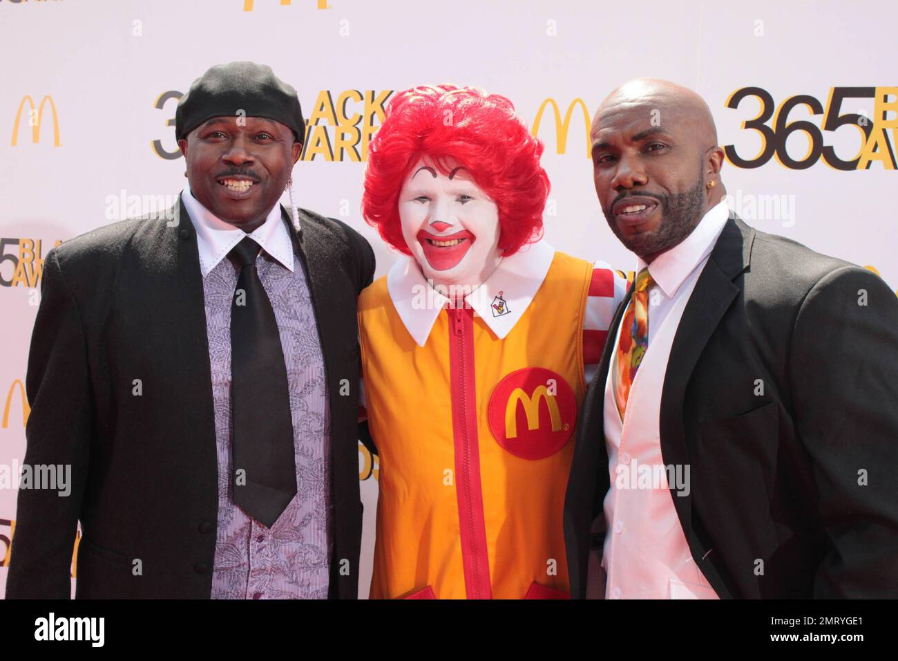 C Bowlegged Lou and Paul Anthony of the R&B Group Full Force pose with ...