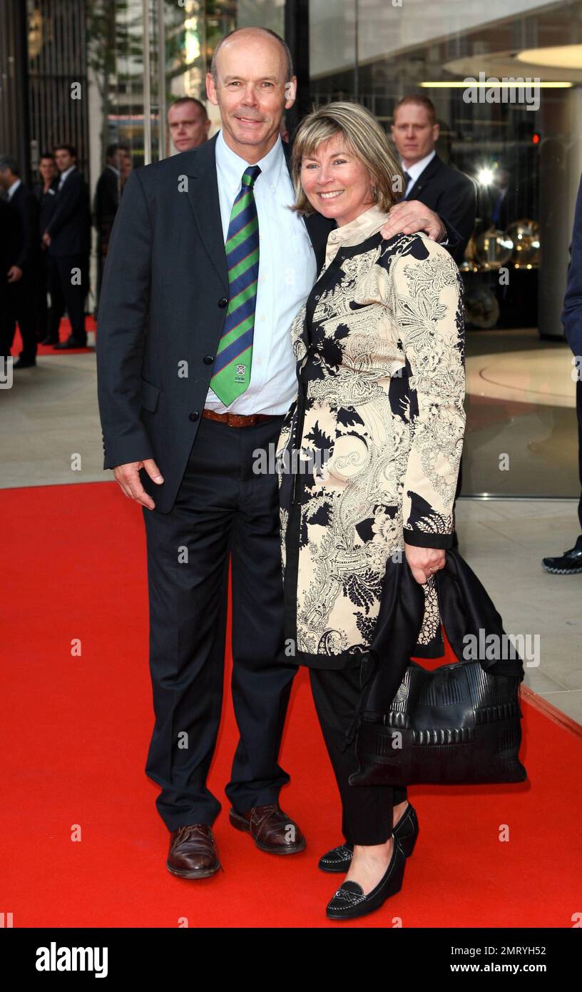 Sir Clive Woodward OBE at the McLaren Automotive Showroom opening at ...