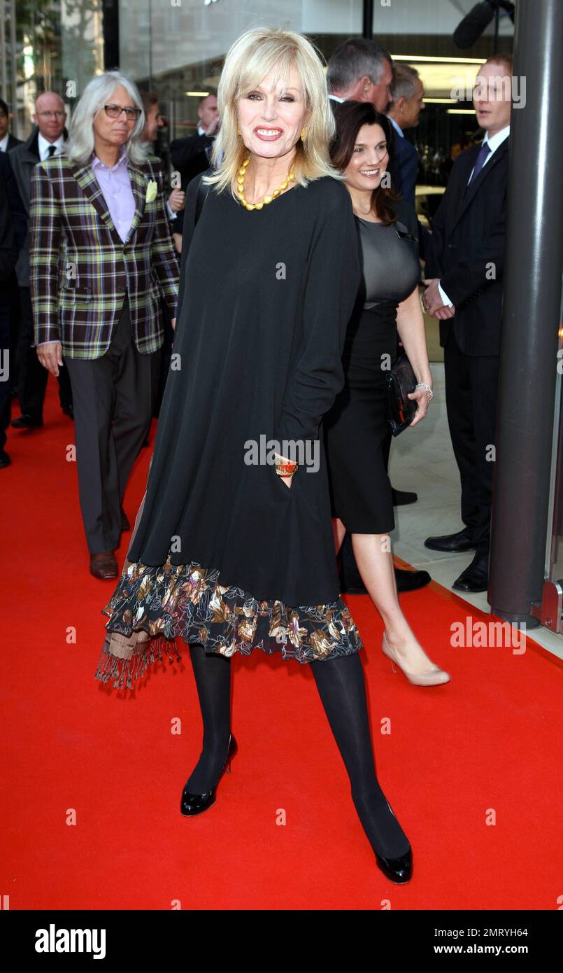 Joanna lumley heels hi-res stock photography and images - Alamy