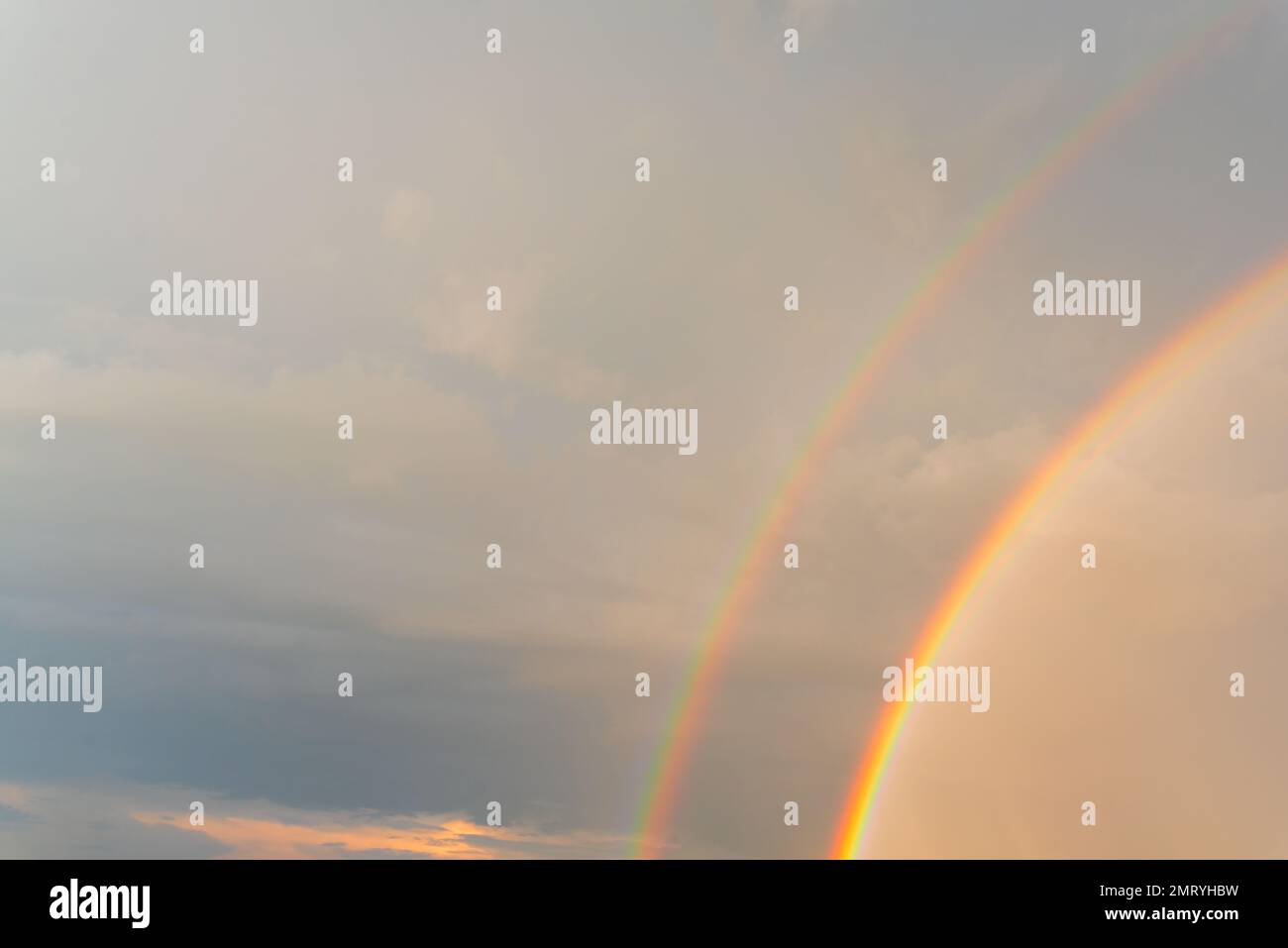 Rainbow after rainfall hi-res stock photography and images - Alamy