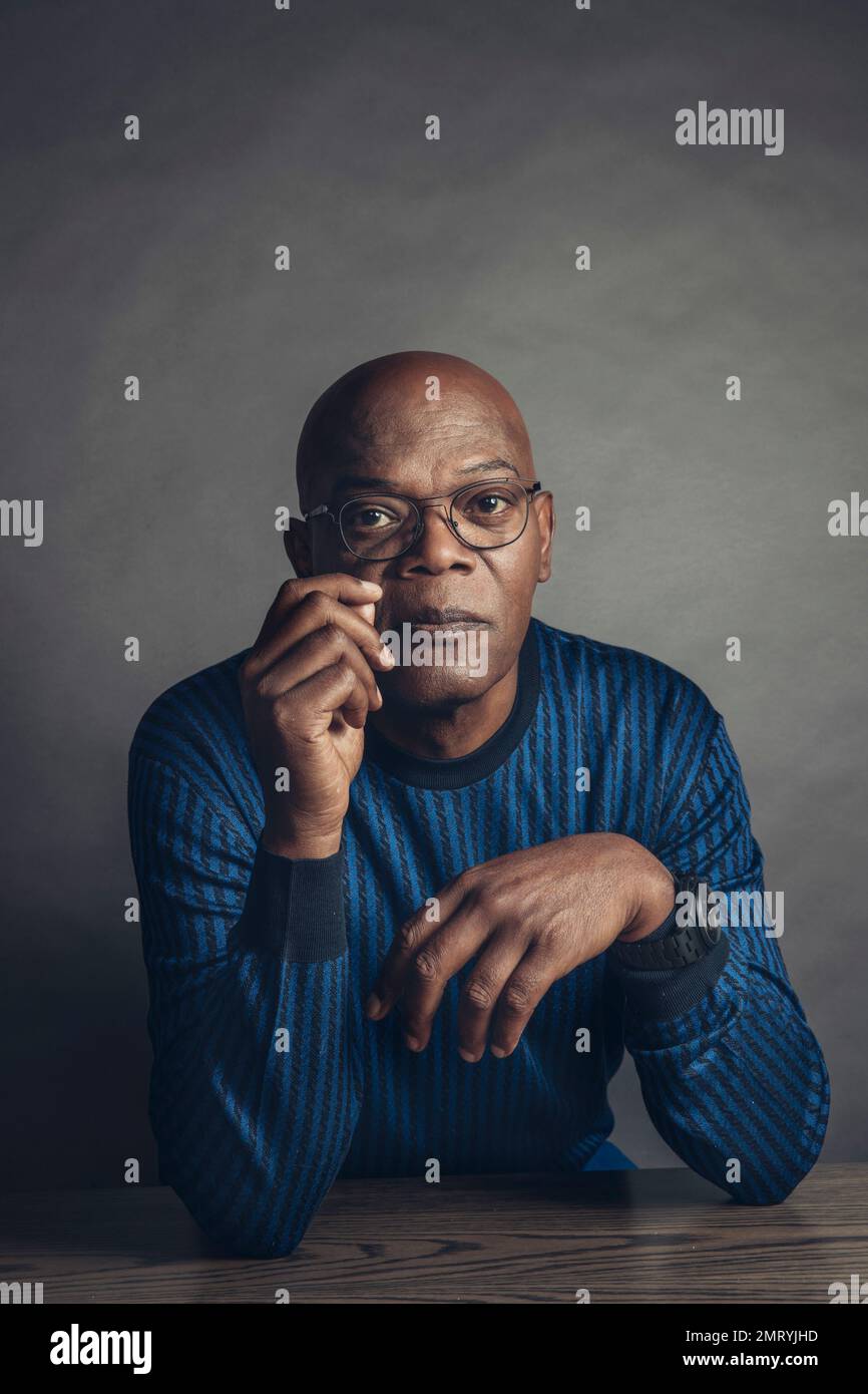 In this April 20, 2017 photo, Samuel L. Jackson poses for a portrait in ...