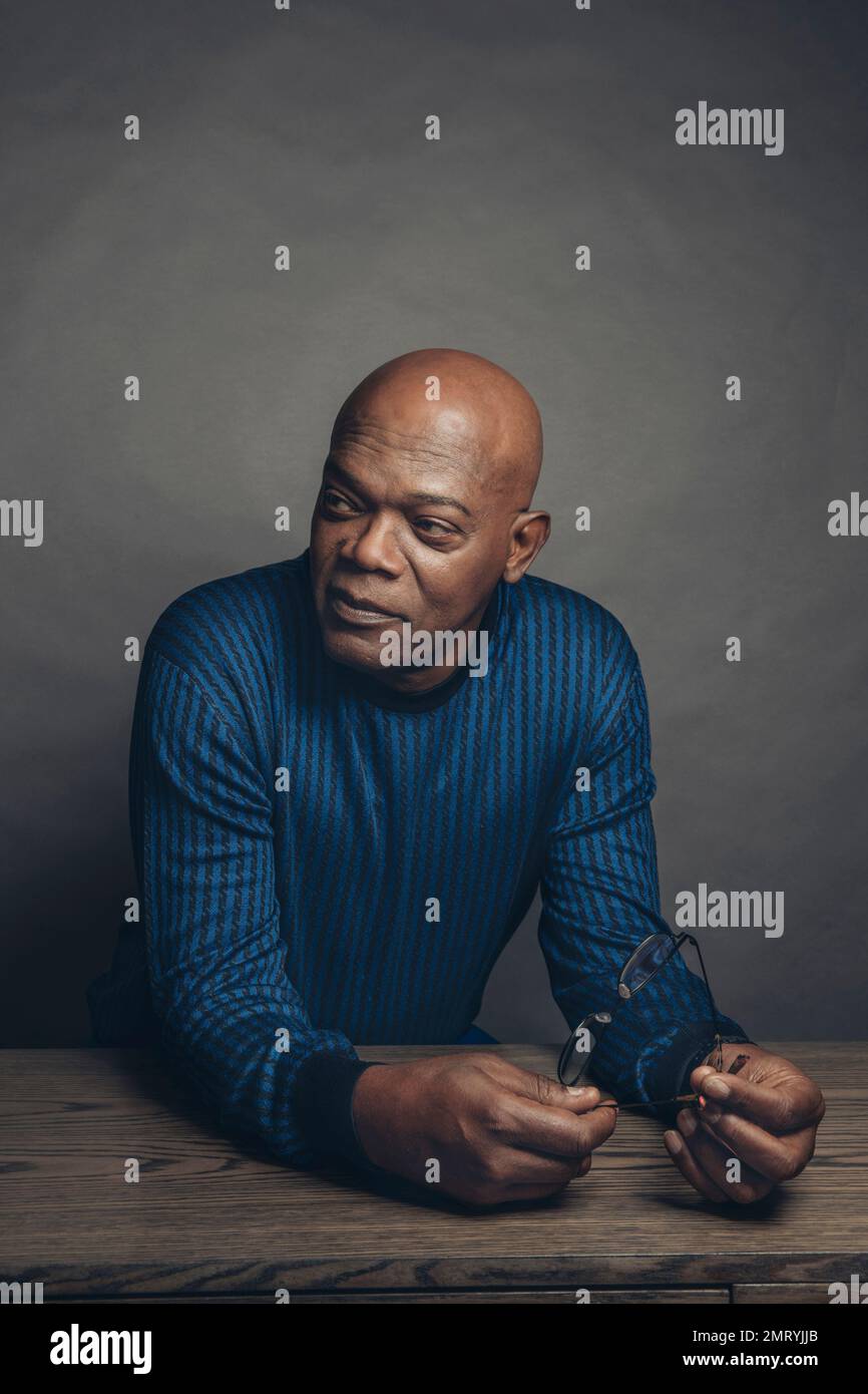 In this April 20, 2017 photo, Samuel L. Jackson poses for a portrait in ...