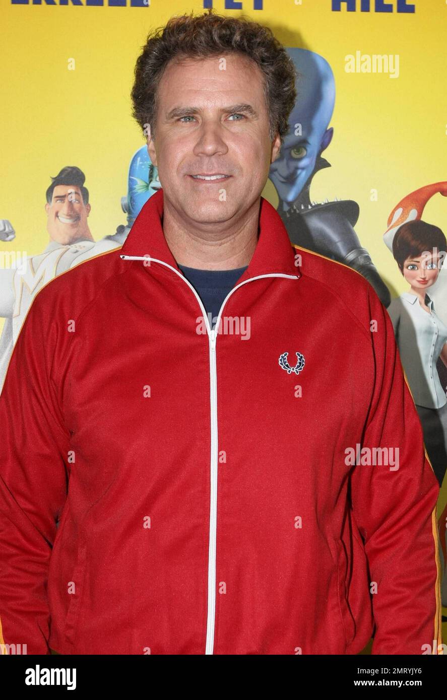 Will Ferrell walks the blue carpet at the premiere of DreamWorks ...