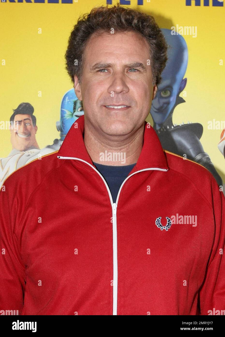 Will Ferrell walks the blue carpet at the premiere of DreamWorks ...