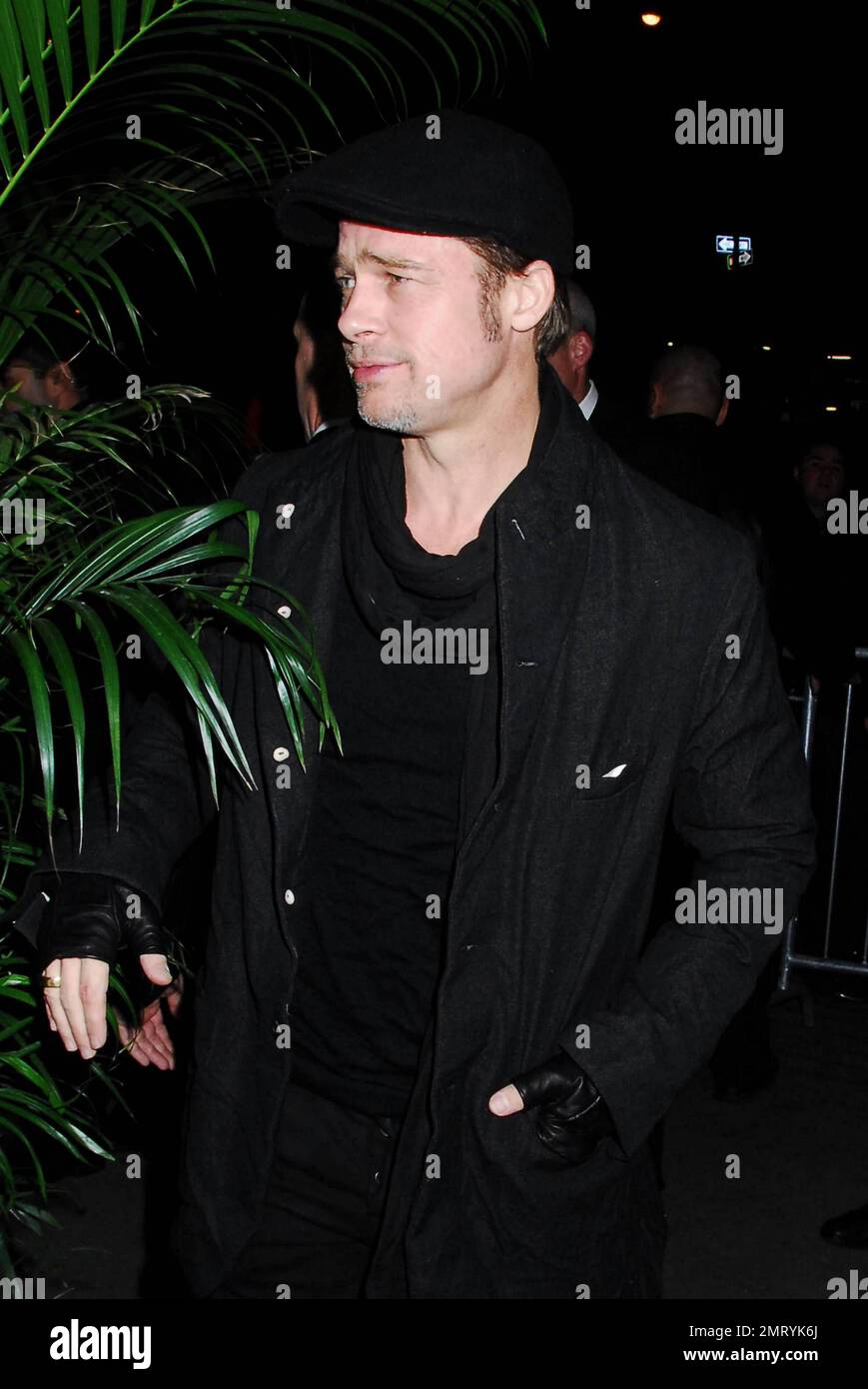 Brad Pitt at the premiere of "Megamind" at the AMC Lincoln Square IMAX ...