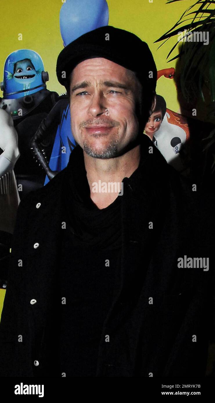 Brad Pitt At The Premiere Of Megamind At The Amc Lincoln Square Imax 13 In New York Ny 113