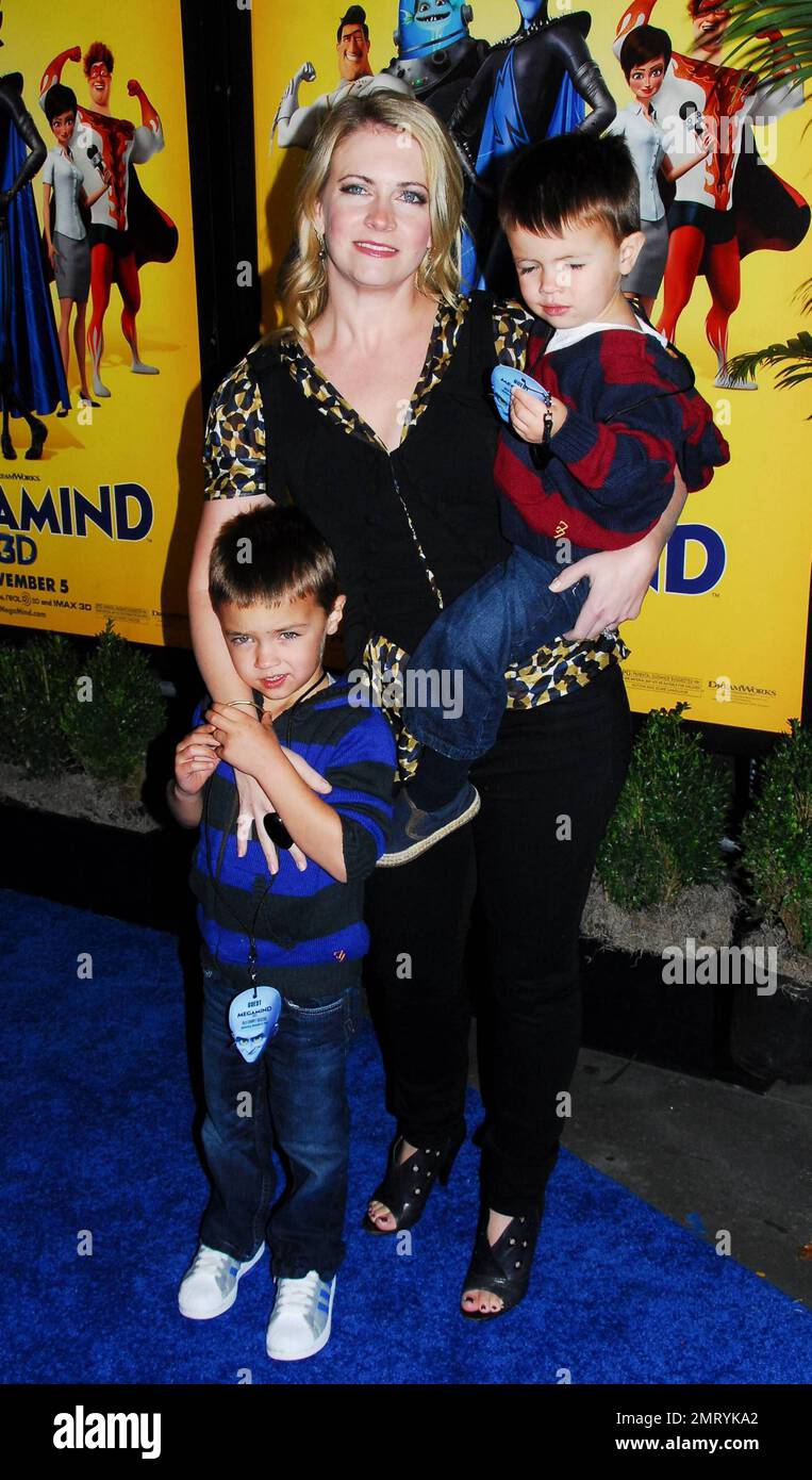 Melissa Joan Hart at the premiere of "Megamind" at the AMC Lincoln ...