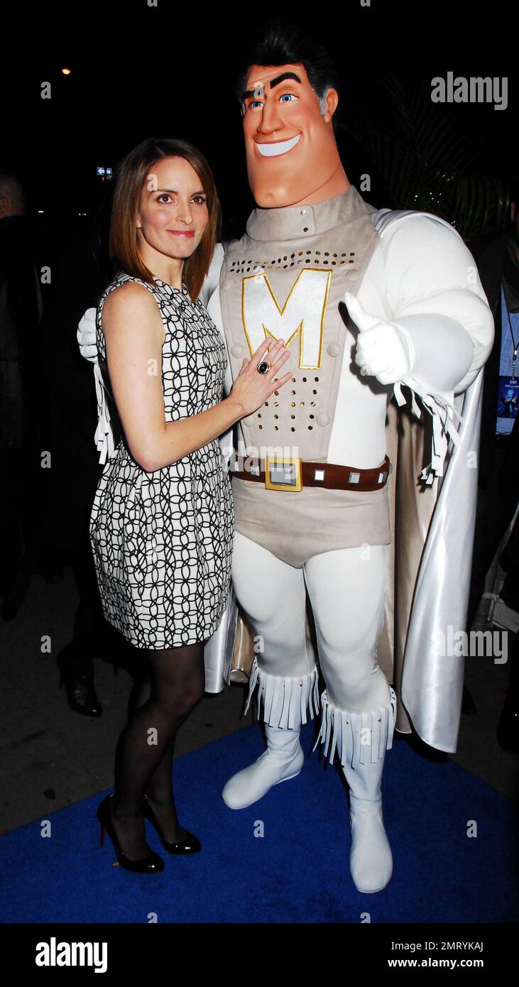 Tina Fey at the premiere of "Megamind" at the AMC Lincoln Square IMAX ...