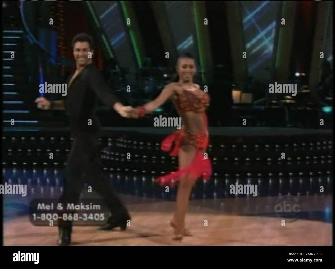 Melanie Brown, and her partner Maksim Chmerkovskiy received the best score out of all the ...