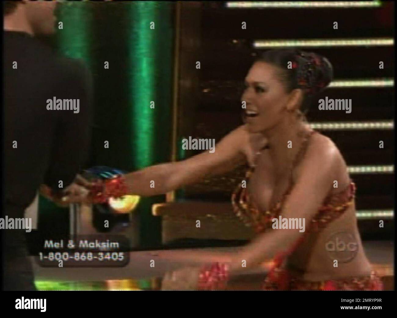 Melanie Brown, and her partner Maksim Chmerkovskiy received the best score out of all the ...