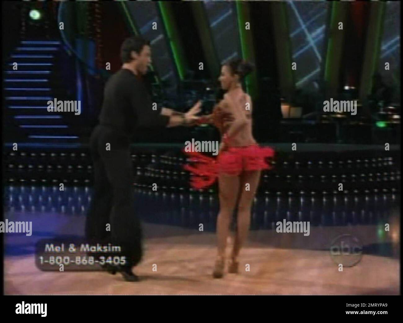 Melanie Brown, and her partner Maksim Chmerkovskiy received the best score out of all the ...