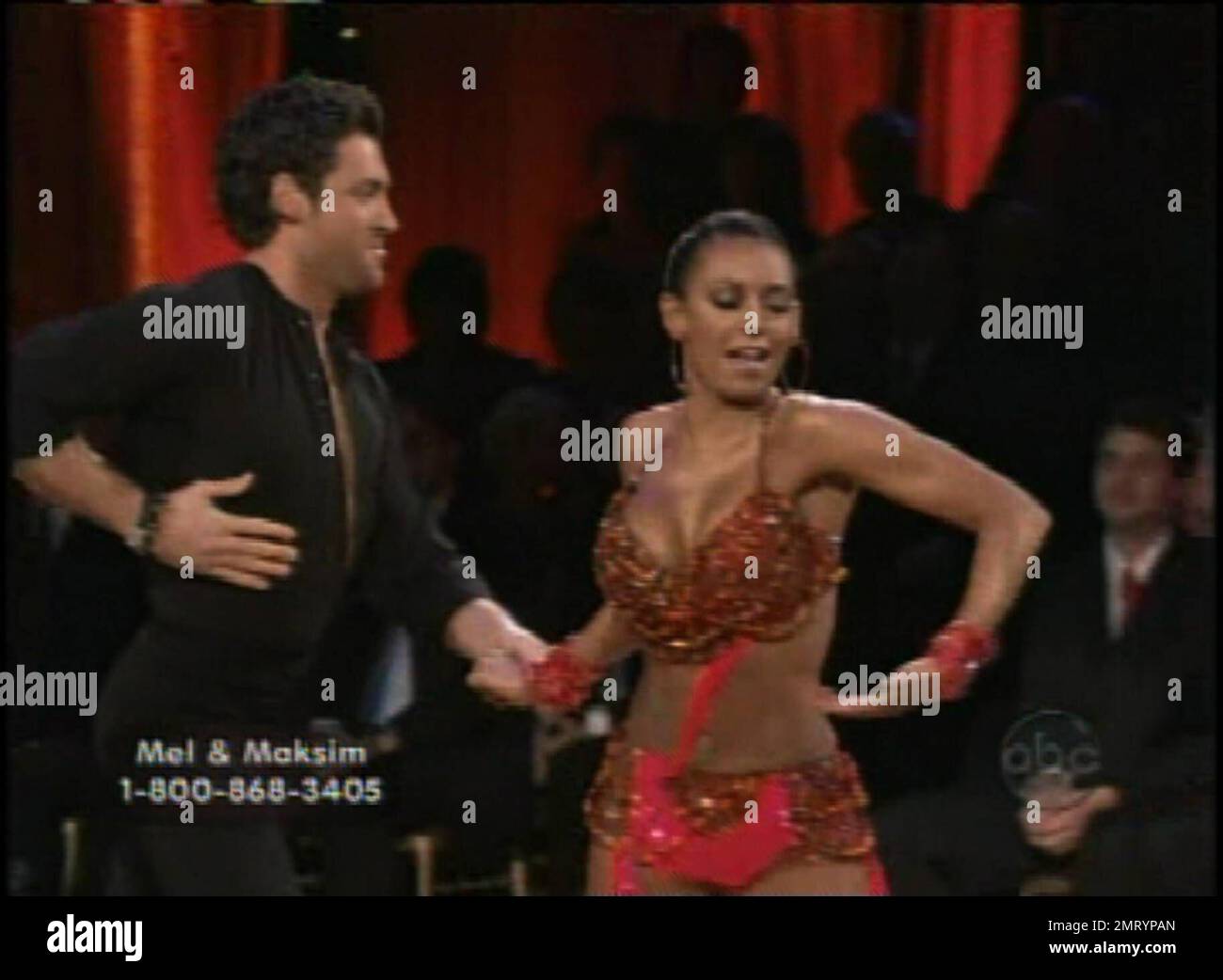 Melanie Brown, and her partner Maksim Chmerkovskiy received the best score out of all the ...