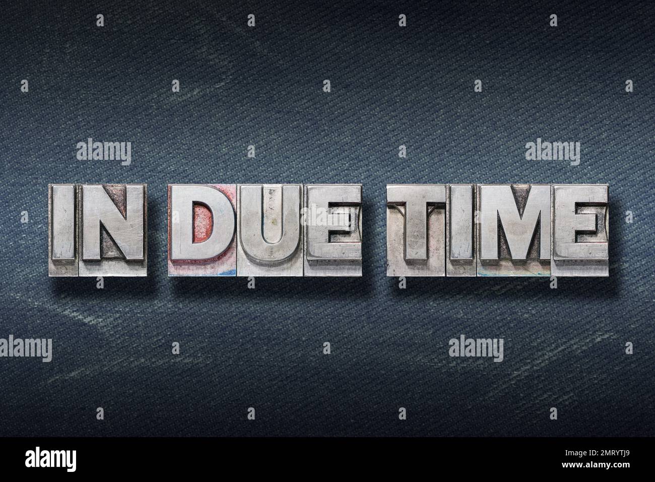 Time due hi-res stock photography and images - Alamy