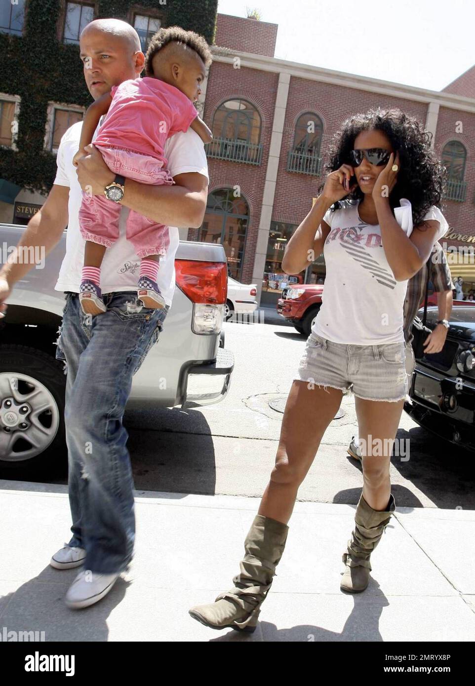 Spice Girl Mel B seems to have a future punk rocker in the family. Her ...