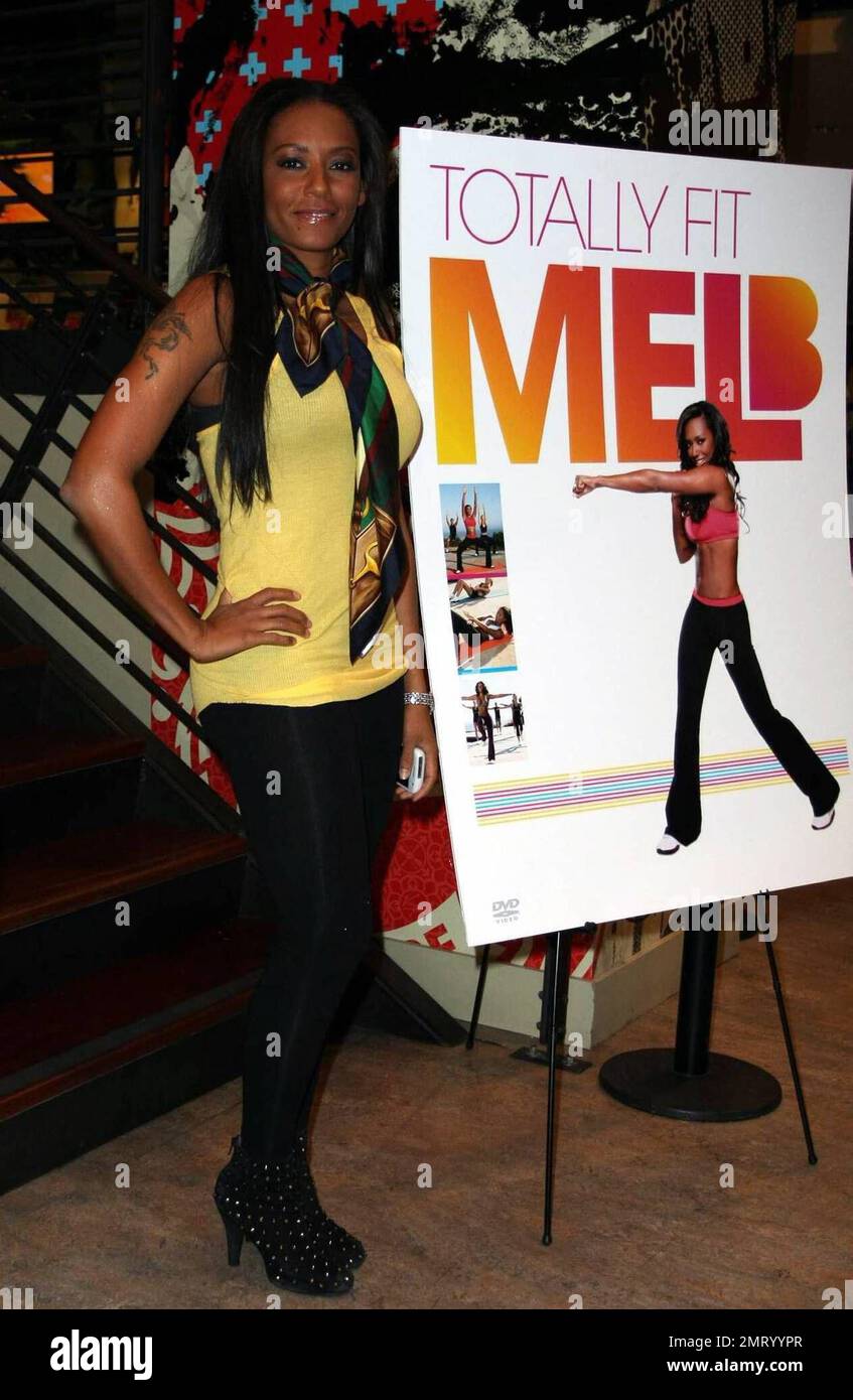 Mel B really is totally fit! Former Spice Girl and "Dancing with the ...