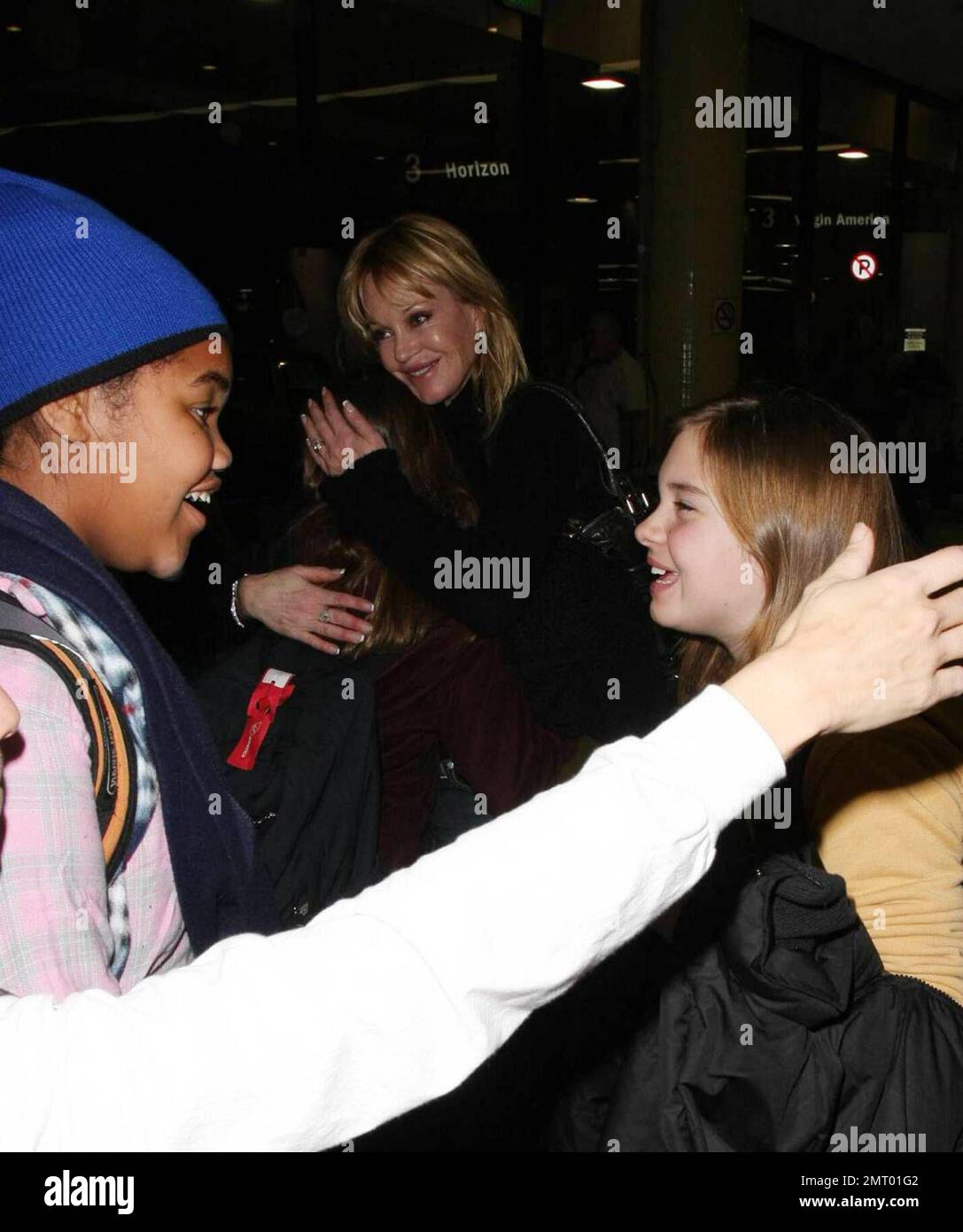 Melanie Griffith, looking fabulous as usual, arrives at LAX airport all ...